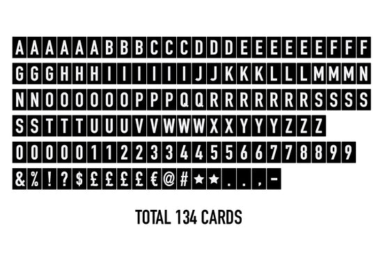 Café Menu - White Letters on Oak Rails – 'The Goods' Signs London