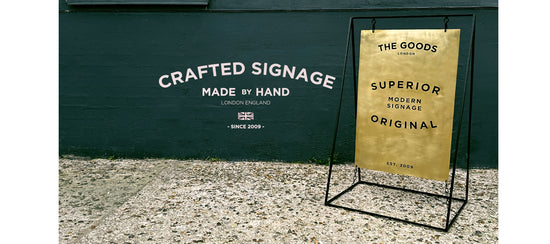 The Goods • London - Sign Shop. Buy A Boards & Pavement Signs online ...