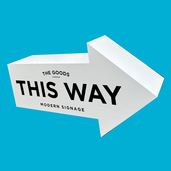 The Goods • London - Sign Shop. Buy A Boards & Pavement Signs online ...