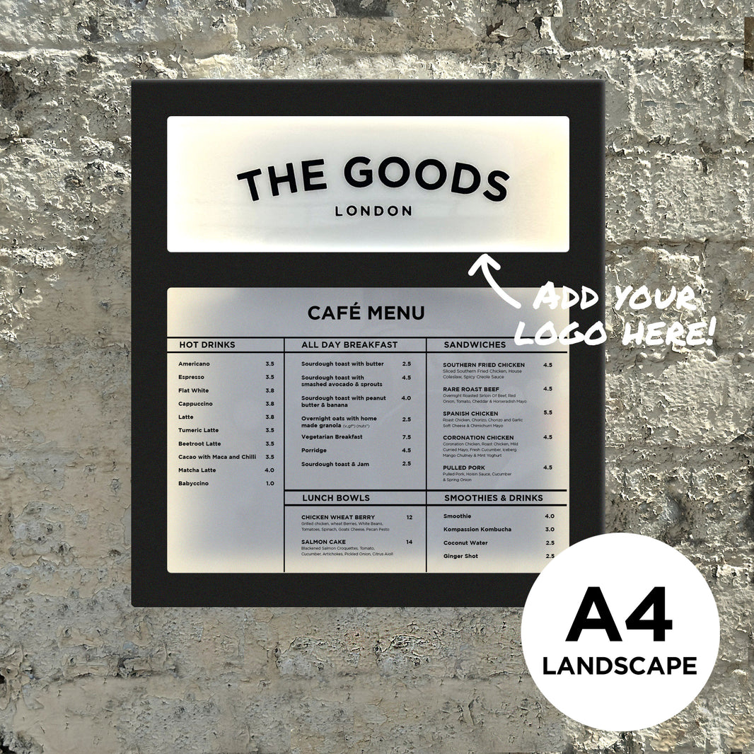 MENU CASES for bars & restaurants. Buy Online, next day delivery! – The ...