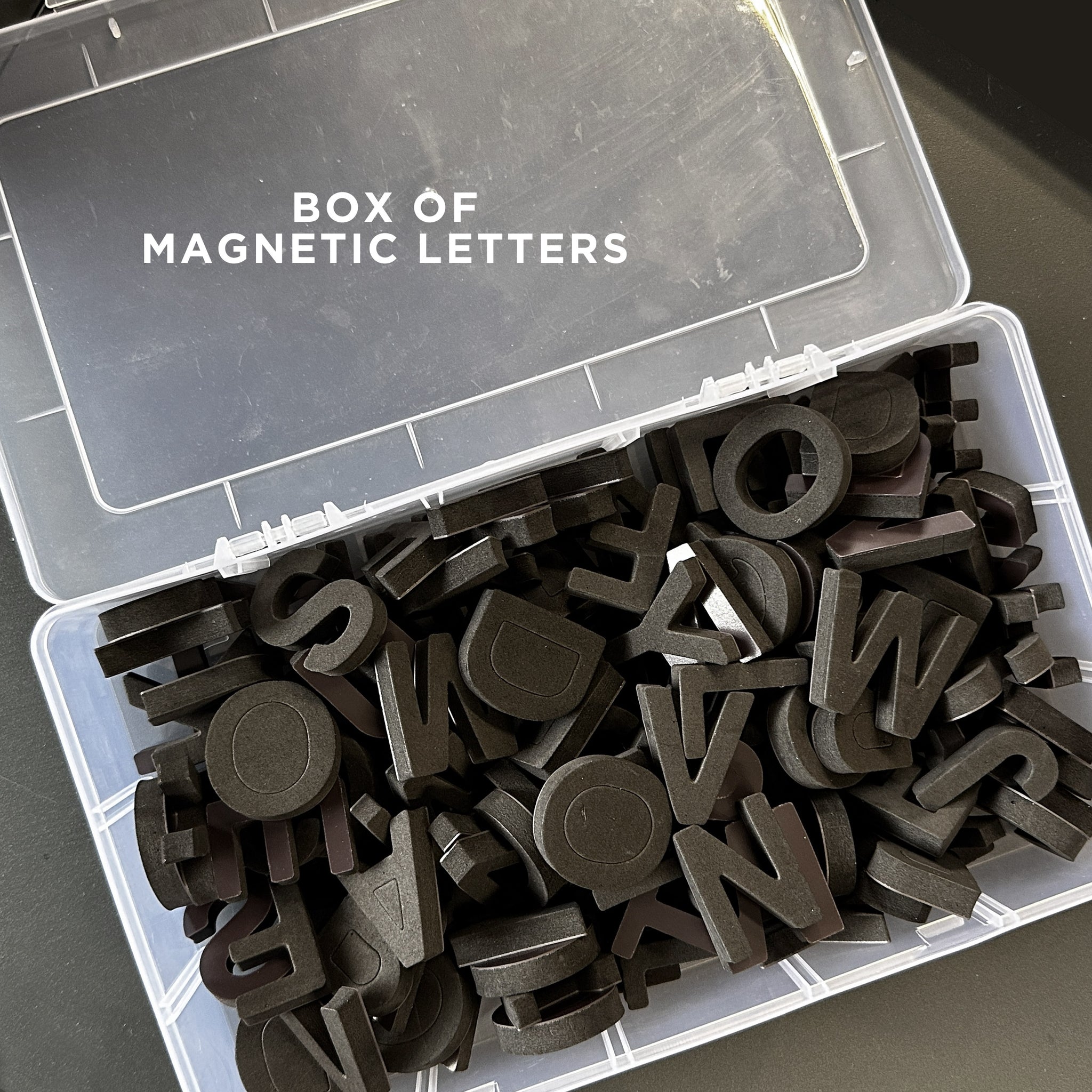 A Board Sign with Magnetic Letters – 'The Goods' Signs London