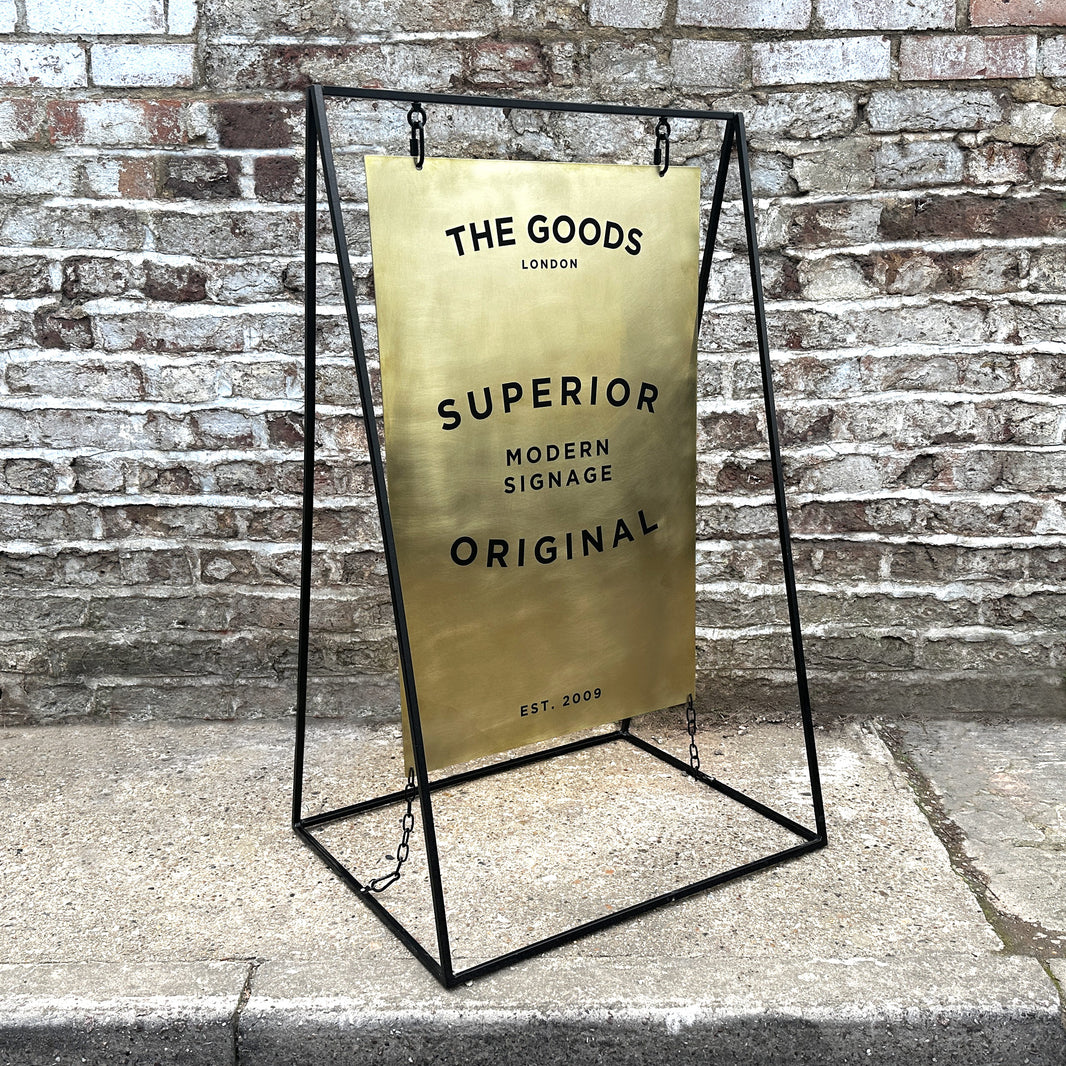 'A' Board Signs to go outside on the pavement outside shops – The Goods ...