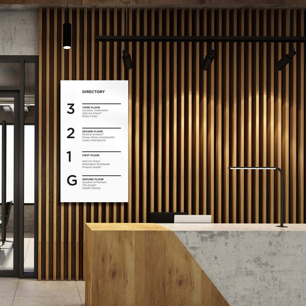 Tenant Directory Sign – The Goods London