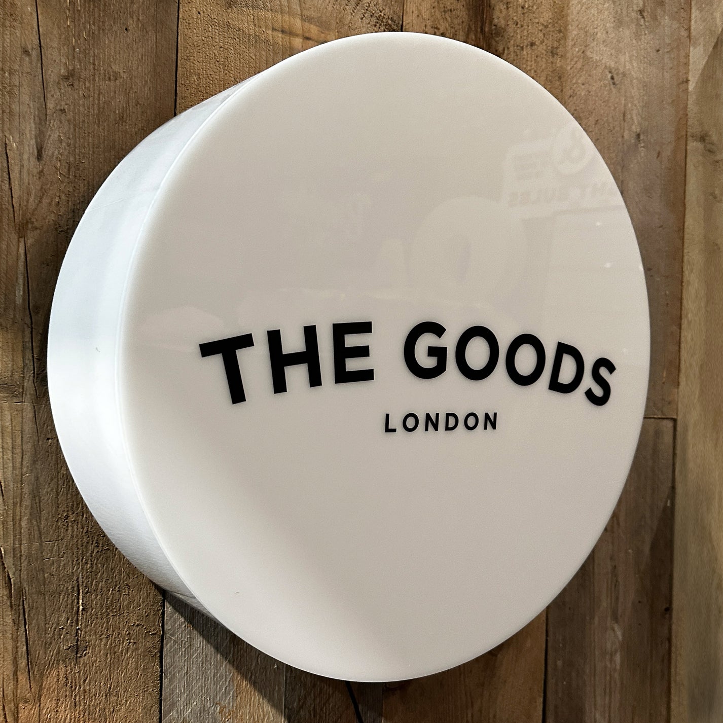 'The Enfield' - Circular or Round Acrylic Light box – The Goods London