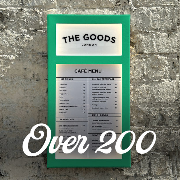The Goods • London - Sign Shop. Buy A Boards & Pavement Signs online ...