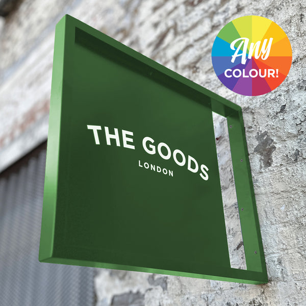 'The Soho' - Outdoor Blade sign (Any Colour) – The Goods London