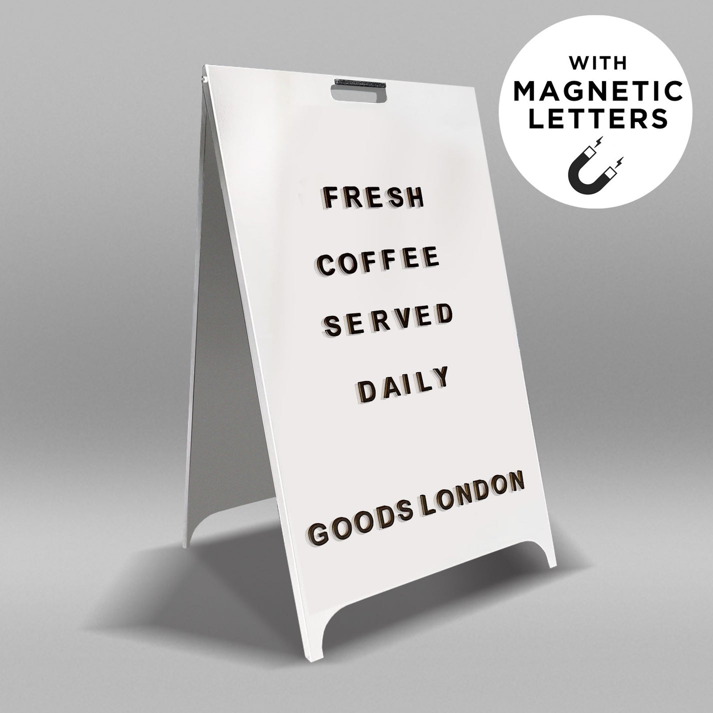 'The Holloway' - A Board Sign with Magnetic Letters – The Goods London
