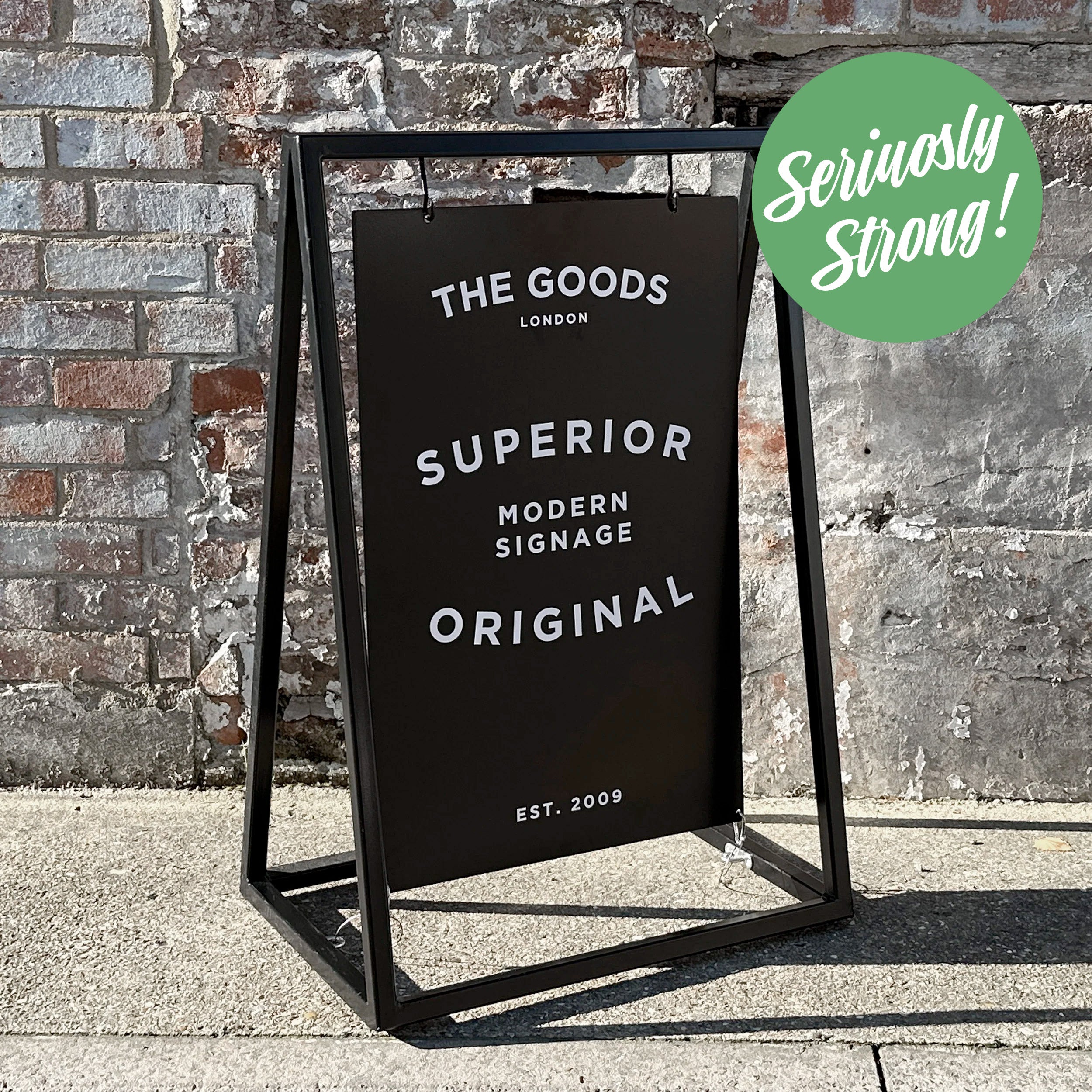 The Goods • London - Sign Shop. Buy modern signs online. – 'The Goods ...