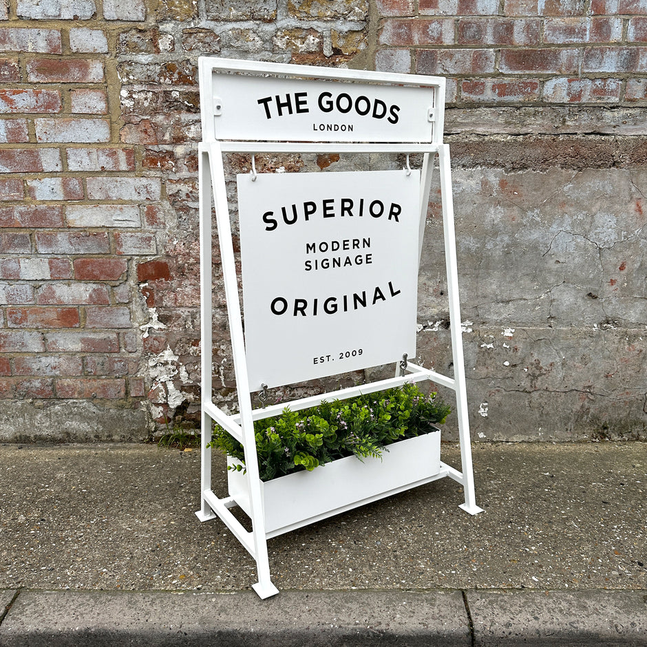 'A' Board Signs to go outside on the pavement outside shops – The Goods ...