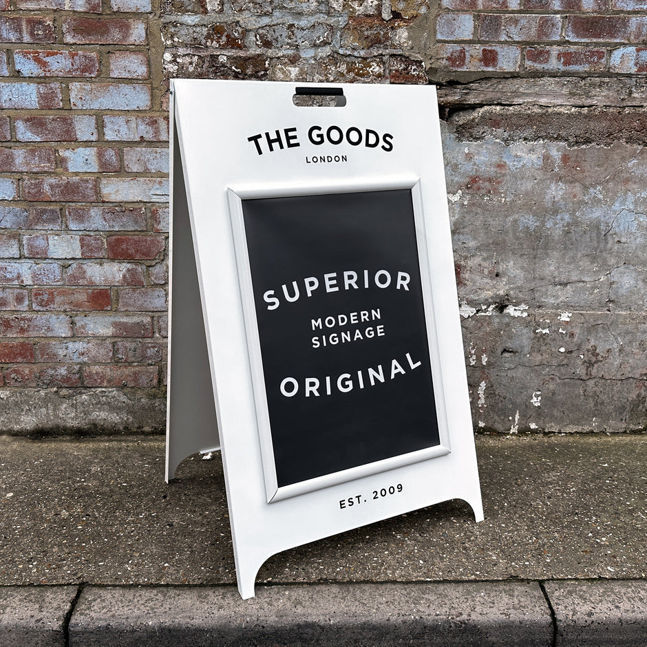 'A' Board Signs to go outside on the pavement outside shops – 'The ...